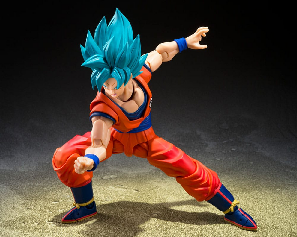 Dragon Ball Super S.H. Figuarts Super Saiyan God Super Son Goku (Blue ...