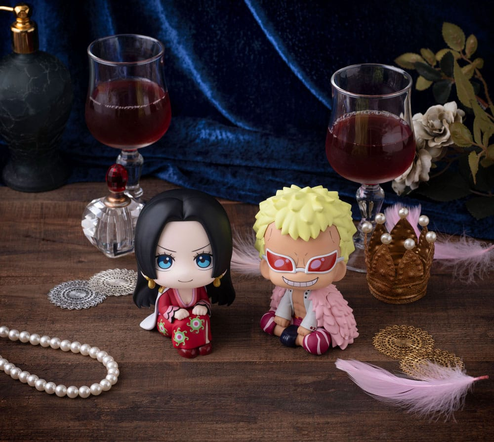 One Piece Look Up Figure Boa Hancock & Donquixote Doflamingo (With Gift ...